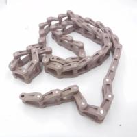 China NH78 Plastic crate conveyor chains  POM/PA6 for light industries for sale