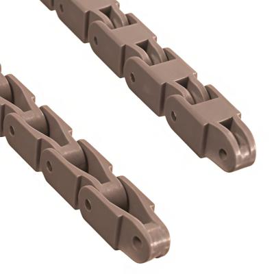 China N250  Plastic crate conveyor chains  POM/PA6 for light industries for sale