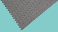 China ZY800FT Plastic flat top modular belts solid top conveyor belts UNI CHAINS QNB blue color FDA FOOD GRADE for sale
