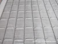 China SS wire mesh belts metal ladder flat conveyor mesh belts  for oven bakery indutrial for sale
