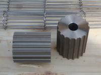 China SS wire mesh belts metal ladder flat conveyor mesh belts  for oven bakery indutrial for sale