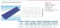 China ZY700FT FLAT TOP MODULAR BELTS PITCH 8.4MM ACETAL CONVEYOR BELTS CONVEYOR BELTS for sale