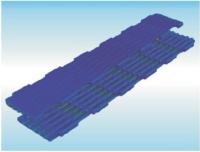 China ZY700FT FLAT TOP MODULAR BELTS PITCH 8.4MM ACETAL CONVEYOR BELTS CONVEYOR BELTS for sale