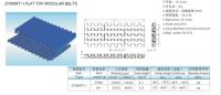 China ZY800FT-2 SOLID FLAT TOP MODULAR BELTS PLASTIC CONVEYOR BELTINGS UNI QNB SLAT TOP CONVEYOR BELTS for sale