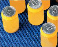 China SNB M2 34% Flush grid modular belt thermoplastic conveyor belts ZY2100FG food grade for sale