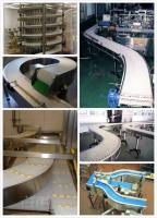 China Aluminium corner tracks for bevel conveyor system chains series R500 cuver tracks hot sale factory supplied for sale
