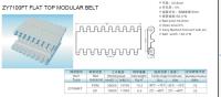 China ZY7100FT FLAT TOP MODULAR BELTS INTROLOX S800 TOP MODULAR BELTS Materials POM PP for sale