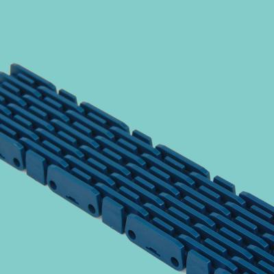 China MCC1000RR RAISED RIB MODULAR CONVEYOR BELT NARROW 38MM 48MM MOLD TO WIDTH WITH POSITRACKS for sale