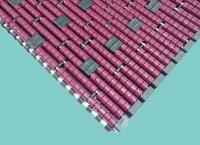 China Plastic roller chains table top Low Back Pressure conveyor Chain LBP882PRR-TAB for sale
