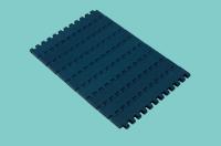 China ZY2300FT(Uni chains QNB) PLASTIC MODULAR FLAT TOP CONVEYOR MODULAR BELT UNICHAINS FOOD GRADE MATTOP BELTINGS for sale