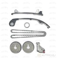 China Timing chain kit for NISSAN ALMERA Mk II (N16) 1.5L 1497CC 1.8L 1769CC QG15DE QG18DE 00.1- 13028-4M511 9*154L for sale