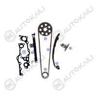 China Timing chain kit for TOYOTA 2RZ/2RZ-FE 2.4L HIACE SOHC 8V 99-05 13506-75010 102L for sale