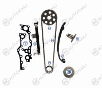 China Timing chain kit for TOYOTA 2RZ/2RZ-FE 2.4L HIACE SOHC 8V 99-05 13506-75010 102L for sale
