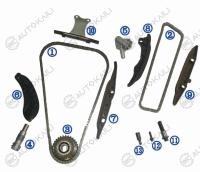 China Timing Chain Kit For BMW 320i 220i 225i 330i 340i 2.0T 2.5T 3.0T B48 B58 14-16 11318648729 118L for sale