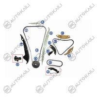 China Timing Chain Kit For AUDI/VW EA888(3rd and half) AUDI A4 (8K2 B8)1.8/2.0 A5 (8T3) 1.8/2.0 TFSI 15-  06K109158AD 8*170 for sale