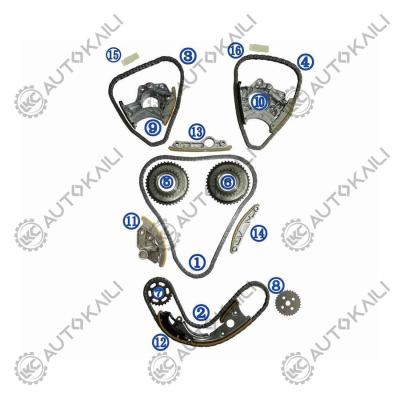 China Timing Chain Kit For AUDI/VW CALA/CLXA/CPAA AUDI A6L 4X8/C7 CLXA 140KW 2.5L 10-15 A8L 4H8 CPAA 150KW 06E109465BC 108L for sale