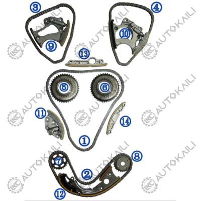 China Timing Chain Kit For AUDI A7 4GA CNYA 150KW 2.8L 10-14 A6L 4X8/ C7 CNYB 162KW 2.8L 12-16 06E109465BC 108L for sale