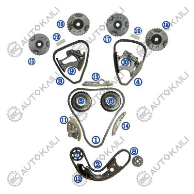 China Timing Chain Kit For AUDI A7 4GA CNYA 150KW 2.8L 10-14  A6L 4X8/C7 CNYB 162KW 2.8L 12-16 06E109465BC 108L for sale
