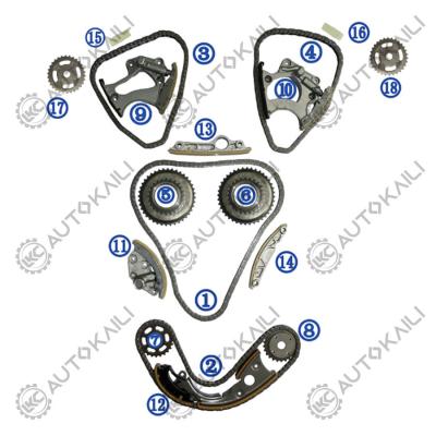 China Timing Chain Kit For AUDI VW Touareg CYJA 235KW 3.0TSI 11-16 A4L  A6L A7 A5 Q5 S5 SQ5  Q7 A8L for sale