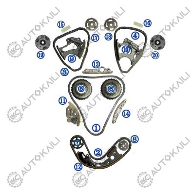 China Timing Chain Kit For AUDI VW Touareg CYJA 235KW 3.0TSI 11-16 A4L A6L A7 A5 Q5 S5 SQ5 Q7 06E109465BC 108L 06E109465AM for sale