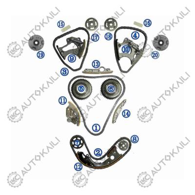 China Timing Chain Kit For AUDI Q7 4LB CJWC 200KW 3.0T 09-11 for sale