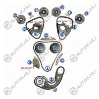 China Timing Chain Kit For AUDI A8L CEUA/CEUE 4.0TFSI 10-13 for sale