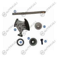 China Timing Chain Kit For AUDI / VW 144Cu. SOHC AUDI TT Quattro 2.0T GAS DOHC 08-12 06F115230 64L for sale