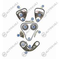 China Timing Chain Kit For AUDI A8 (4E8) BVJ 257KW 4.2FSI 07-10 for sale