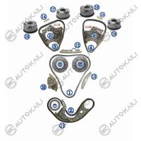 China Timing Chain Kit For AUDI A8 (4E8) BVJ 257KW 4.2FSI 07-10 for sale