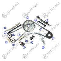 China Timing Chain Kit For NISSAN  YD25DDTI  CABSTAR/NAVARA/PICKUP /PRESAGE/SEWENA   PICK UP (D22)   PICKUP POWER(BHP)133 (KW)98 for sale