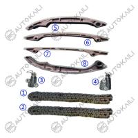 China Timing Chain Kit For NISSAN Titan VK56DE V8 5.6L 5552cc 04-10  Armada VK56DE V8 5.6L 5552cc 05-10  Pathfinder VK56DE V8 5.6L 5552cc 08-10 for sale