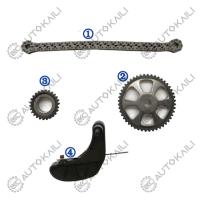 China Timing Chain Kit For VW BBM/BZG/CGPA/CGPB Engine Oil Pump Kit  Polo BBM/BZG/CGPA/CGPB 1.2L 09-17  03E115225 8*86L for sale
