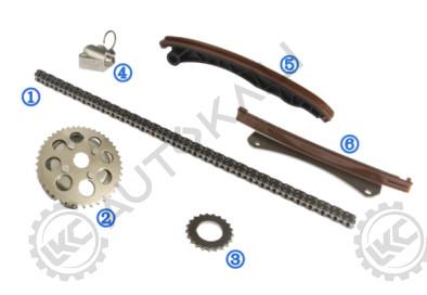 China Timing Chain Kit For OPEL VAUXHALL CORSA E 15-ON 1.3 B13DTC for sale