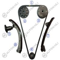 China Timing Chain Kit For COROLLA VERSO E11/E12 3ZZ-FE 1.6L 00-07 for sale