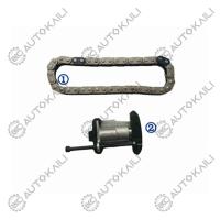 China Plastic PA66 / PA46 Timing Chain Kit For FORD EDGE SUV Diesel T8CC/T9CE 2.2L 15-18 for sale