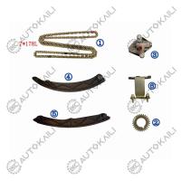 China Timing Chain Kit For OPEL ADAM 1.0L 999cc B10XFL 14- for sale