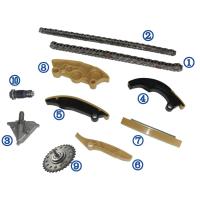 China Plastic PA66 / PA46 Timing Chain Kit For Ranger Rover Evoque Petrol PT204 2.0T 17-18 for sale