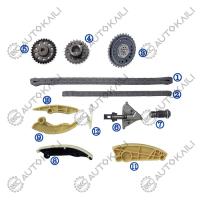 China Plastic PA66 / PA46 Timing Chain Kit For Discovery Sport(L550) Diesel 204DTD 2.0L 15- for sale
