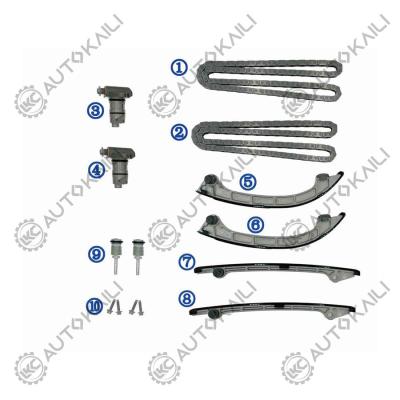 China Timing Chain Kit For Range Rover 368DT 200KW 272HP 3628cc 3.6L 06-12 for sale