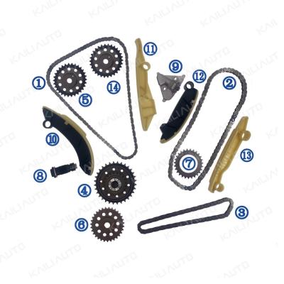 China Plastic PA66 / PA46 Timing Chain Kit For Defender Diesel AJ20D6 3.0T 20- for sale