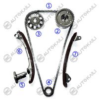 China Timing chain kit for ELISE 1.8 2ZZ-GE 1796CC 2004.1- for sale