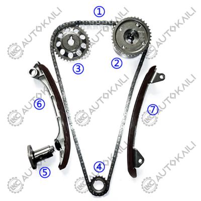 China Timing chain kit for ELISE 1.8 2ZZ-GE 1796CC 2004.1- for sale