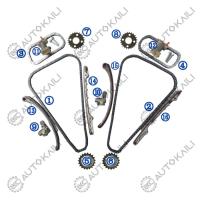 China Timing Chain Kit For XK8 V8 Petrol  4.0L  97-01 for sale