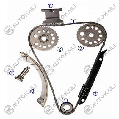 China Timing Chain Kit For X-TYPE  R4-X404  Diesel  FMBA FMBB 2.0L 03-09 for sale