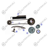 China Plastic PA66 / PA46 Timing Chain Kit For L200 4WD Diesel 4M40T 2.8L 03-06 for sale