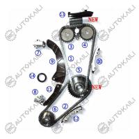 China Timing Chain Kit For ACC11 D4FA 1.1/1.4/1.5/1.6 CRDi for sale