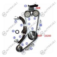 China Timing Chain Kit For ACCENT 1.5 CRDi 05-10 for sale