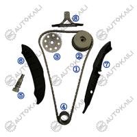 China Timing Chain Kit For Korando SUV Petrol G20D 2.0T 10-16 for sale