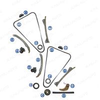 China Plastic PA66 / PA46 Timing Chain Kit For Genesis G6DJ 3.8L 12-14 for sale