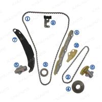 China Plastic PA66 / PA46 Timing Chain Kit For Santa Fe G4KM/G4KN 2.5T 24- for sale